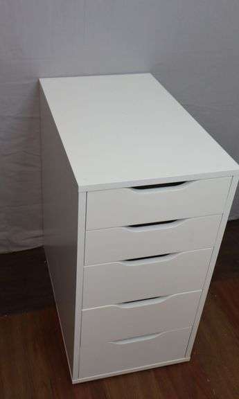 IKEA Alex 5-Drawer Storage Unit! Excellent condition! 14" x 23" x 27 ...