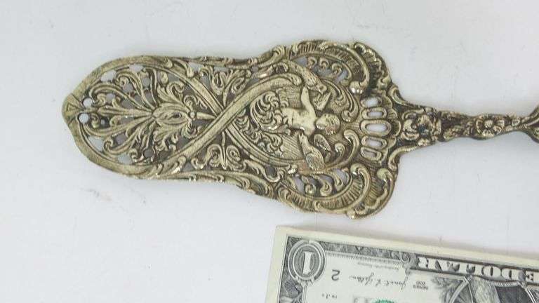 $ Gorgeous Antique Ornate Italian Brass Pie Server! (3B) - Texas Online ...