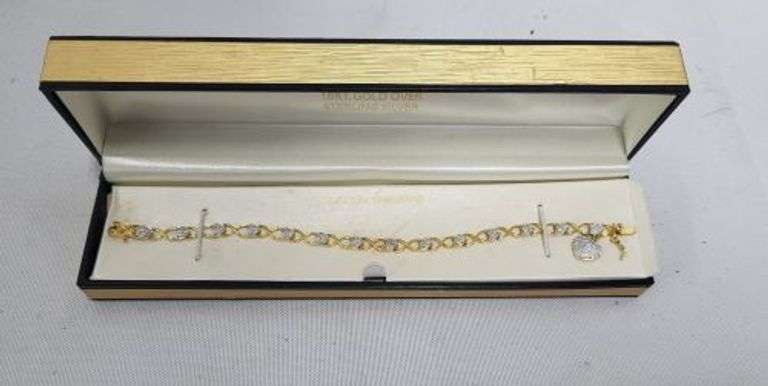 18K Gold Over Sterling Bracelet. ~ cash only ~ . (5A) - Texas Online ...