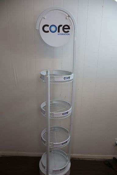Core Hydration 4-Tier Metal Shelf! (RD) - Texas Online Auction House