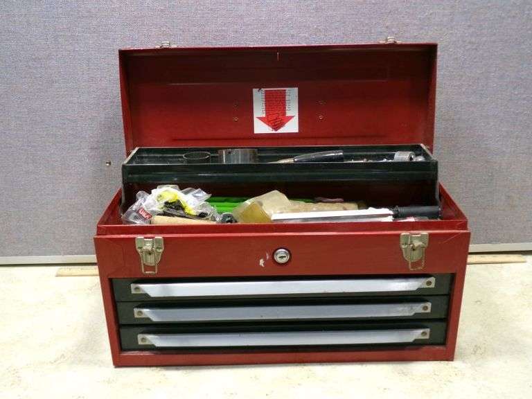 Craftsman 3-drawer Toolbox with contents included 20"x9"x10.5" - Texas ...