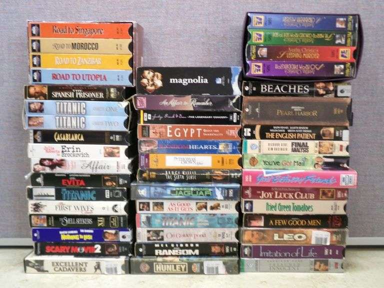 46 VHS Movies - Texas Online Auction House