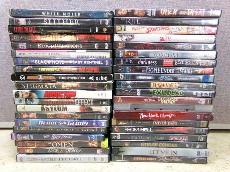 40 DVD Movies - Texas Online Auction House