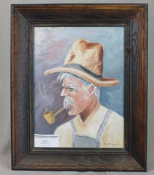 CASH ONLY Original Oil Painting by George Warwick - Painted in 1970 ...