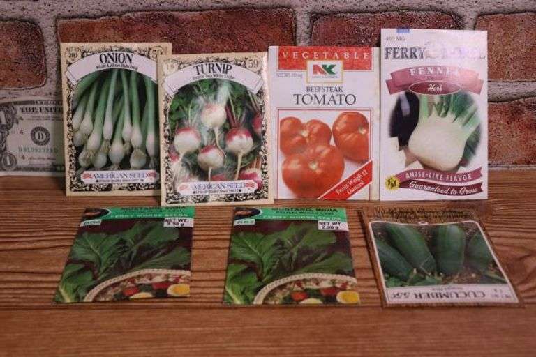 Vintage Seed Packets - 1987-92 Lot of 7 packets (R3-1) - Texas Online ...