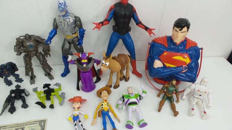 Great Lot of Assorted Action Figures & More! (15E) - Texas Online ...