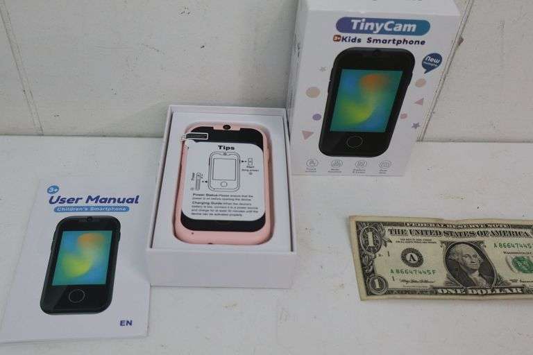 NEW TinyCam Children's Smart Phone! (3C) - Texas Online Auction House