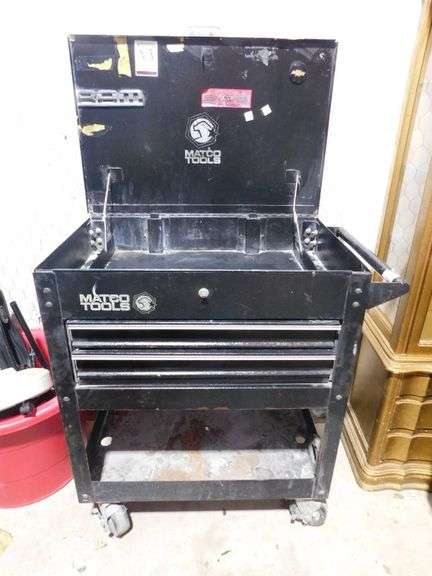 MATCO TOOLS --- Tool Cart w/ Key- Used Condition - Texas Online Auction ...