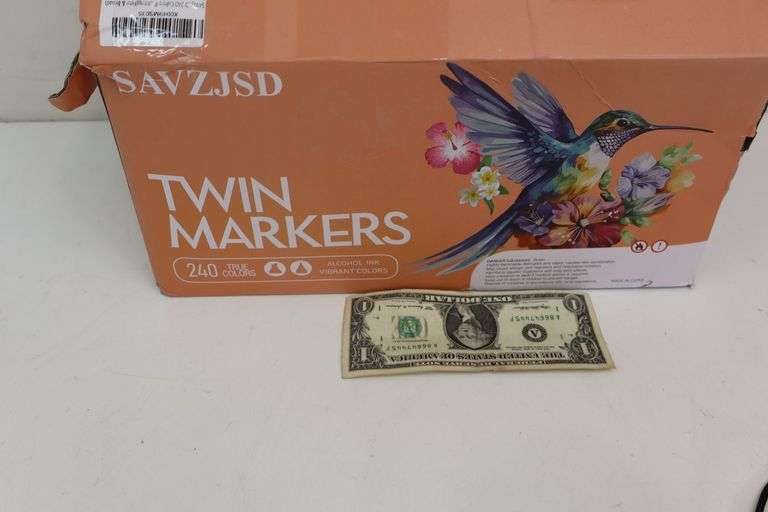NEW 240-Color Artist's Alcohol Marker Set! (2C) - Texas Online Auction ...