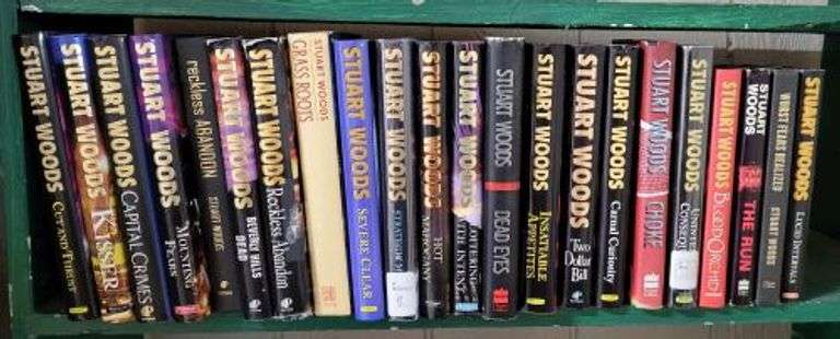 Stuart Woods Books. Take One or All. ~ cash only ~. (6A) - Texas Online ...