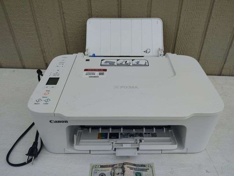 Canon PIXMA Energy Star TS3722 printer - Texas Online Auction House