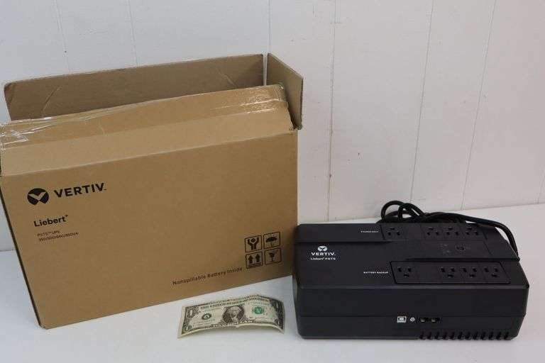 NEW Vertiv Liebert PST5 Battery Backup! (2D) - Texas Online Auction House
