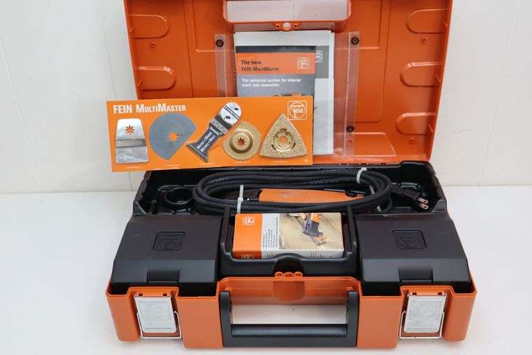 $$ NEW Fein MultiMaster Heavy Duty Multi-Tool Kit w/Carry Case! See ...