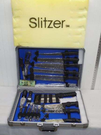 Large Set of SLITZER Brand Knives. These are NEW, Missing 1 Knife ...