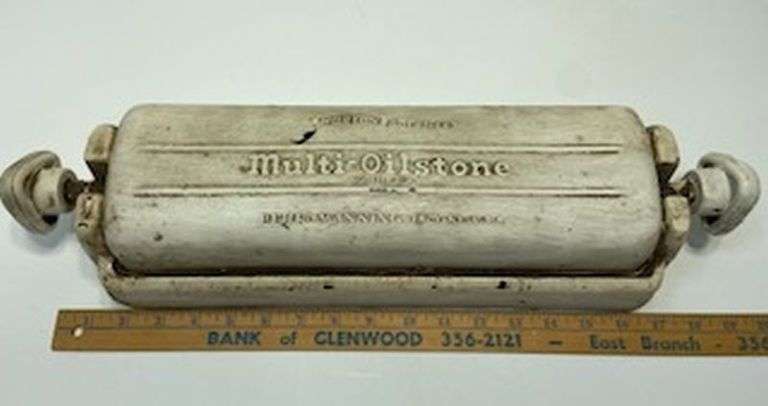 Antique Behr-Manning/Norton Multi-Oilstone Model IM-313 used as ...