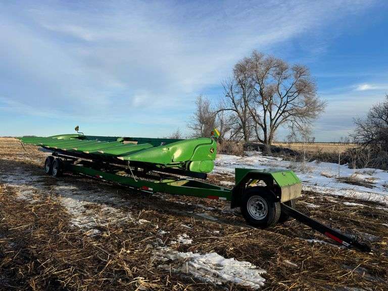 2013 John Deere 612C Chopping - Ulmer Auction Service, LLC