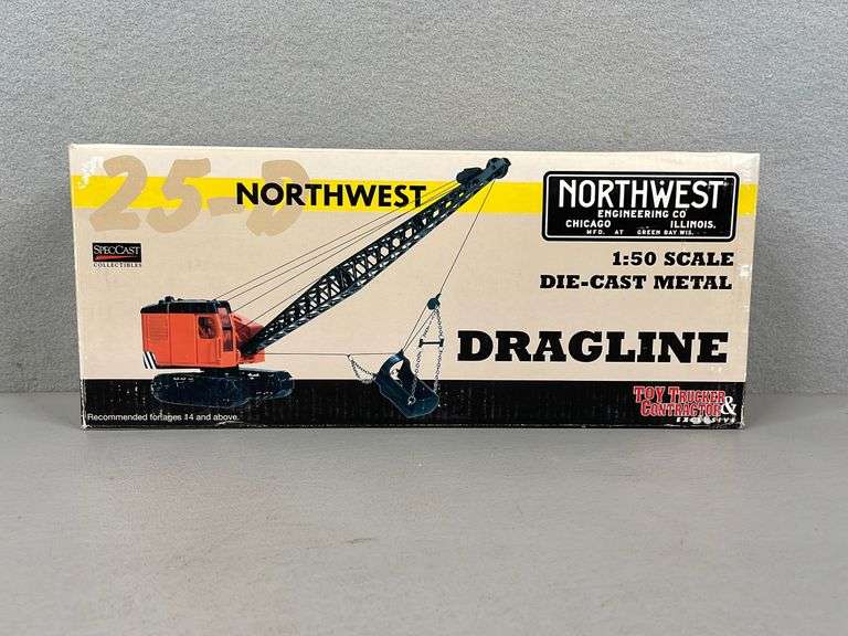 Northwest Engineering 25-D Dragline, SpecCast, 1:50 Scale - United Edge ...