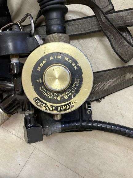 MSA Ultralite 2 II Self-Contained (SCBA) Pack (respirator) pressure ...