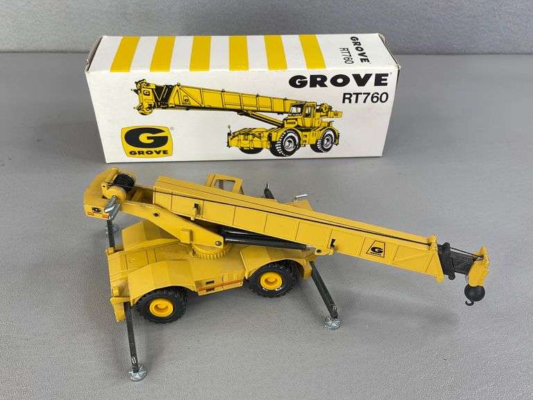 Grove RT760 Truck Mounted Crane, 1/55 Scale, NZG Modelle - United Edge ...