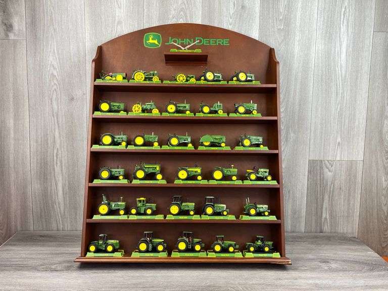 John Deere Display With Tractors, 1/43, Ertl - United Edge Real Estate ...