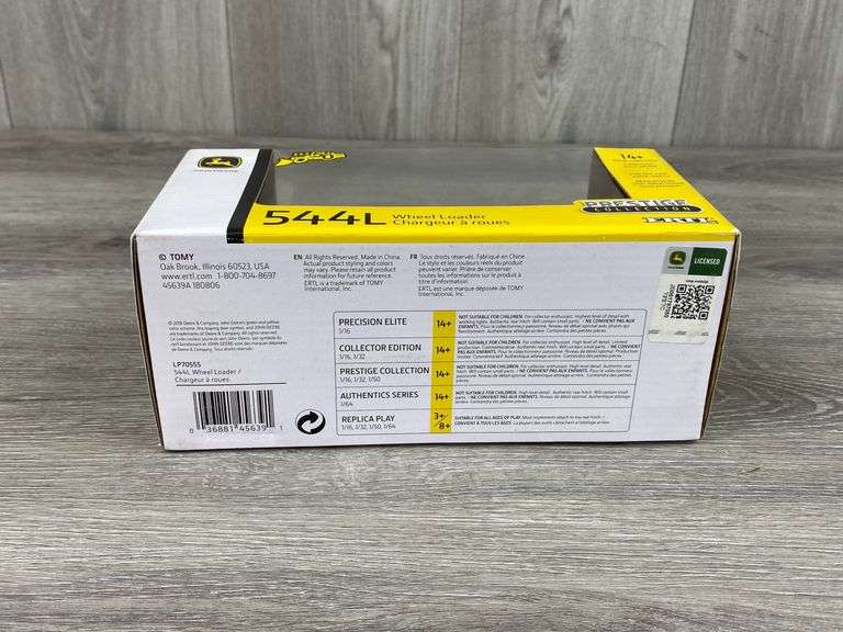 John Deere 544L Wheel Loader, Gold Chaser, Prestige Collection - United ...