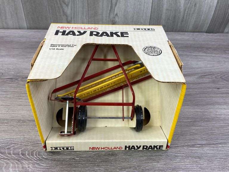 New Holland Hay Rake, Ertl, 1/16, Stock #316 - United Edge Real Estate ...