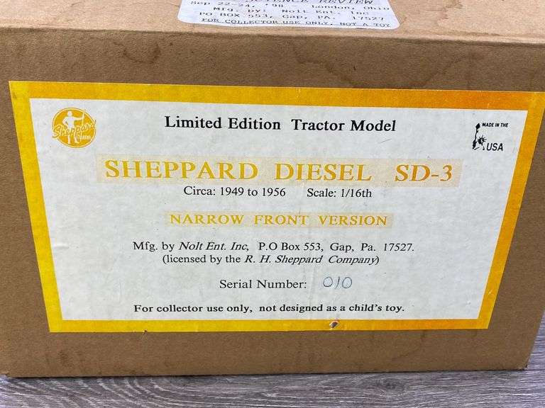 Sheppard Diesel SD-3, NF, 36th Farm Science Review - United Edge Real ...