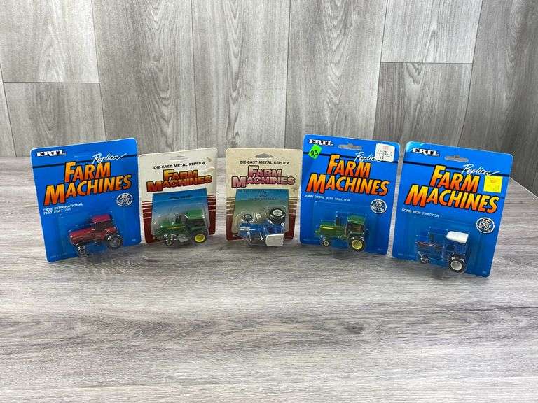 John Deere 4450 & 4255, International 7130, Ford 8730 & TW-25, 1/64 ...