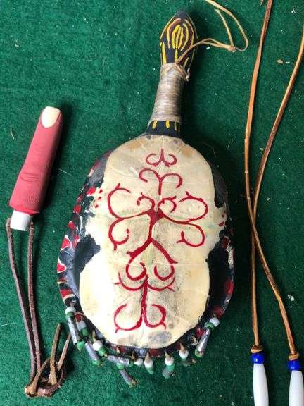 Turtle Shell Rattle, Tooth Necklace, Finger - United Edge Real Estate ...