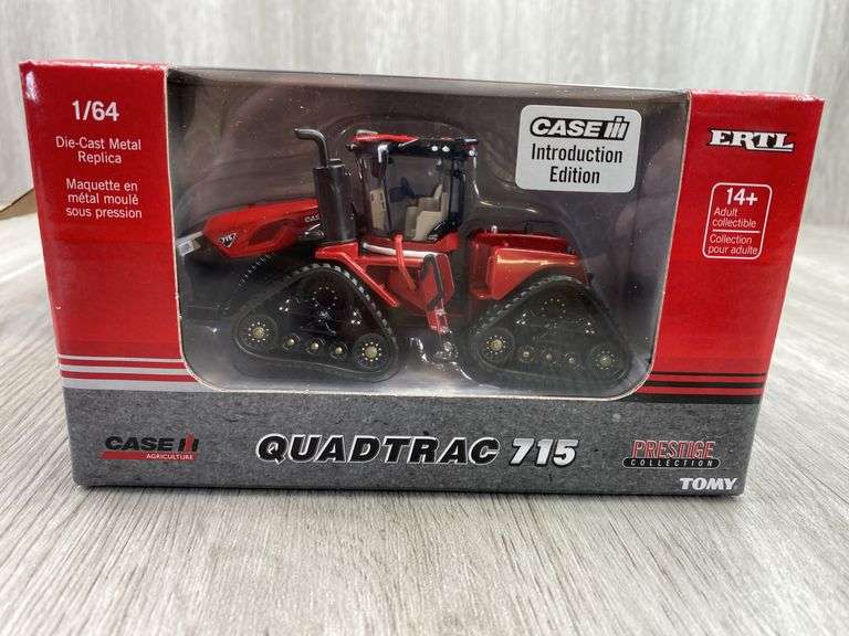 Case IH Steiger QuadTrac 715, 1/64, Introduction Edition, Prestige Collection, Ertl, Original ...