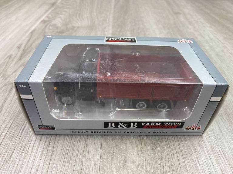 International S1954 Tandem Axle Grain Box, B&B Farm Toys Exclusive Die ...