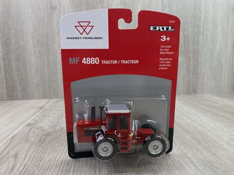 Massey Ferguson 4880 Tractor, 1/64, Ertl, Stock #16445 - United Edge Real Estate & Auction