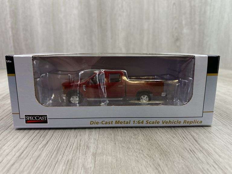 2017 Ford F-350 Pickup, Ruby Red, 1/64, SpecCast - United Edge Real ...