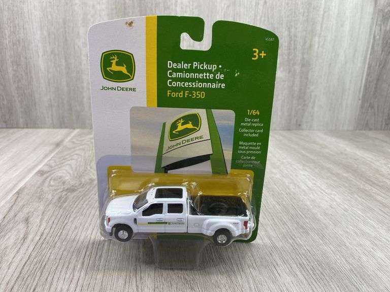 John Deere Ford F350 Dually Dealer Pickup, 1/64, Ertl - United Edge ...