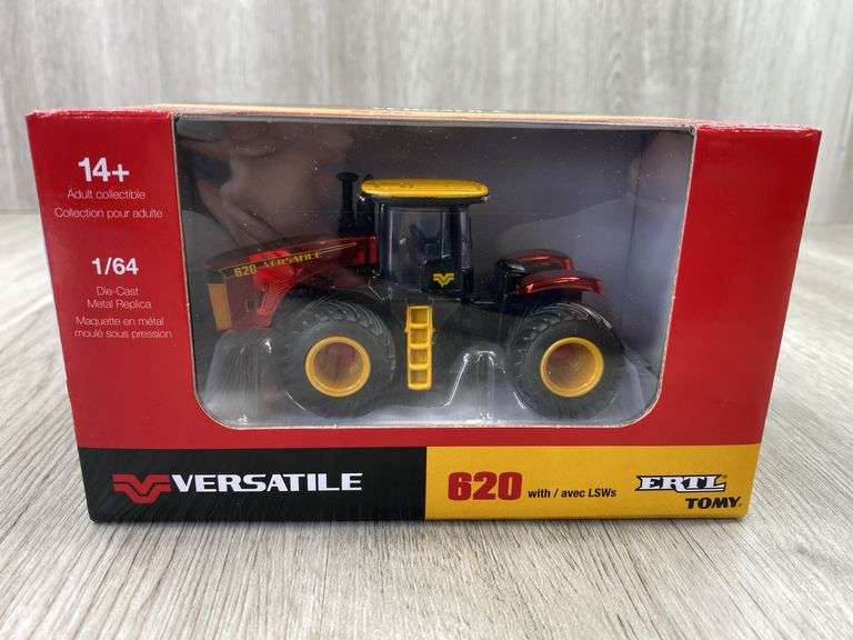 Versatile 620 W/LSWs, 1/64, Ertl, Red Chrome Chase unit - United Edge ...