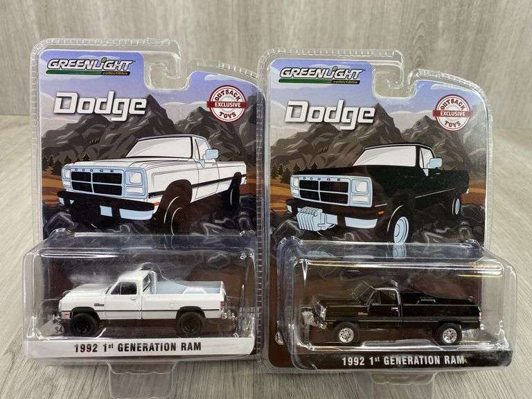 2 1992 1st Generation Dodge Ram Trucks, 1/64, Limited Edition, Outback ...