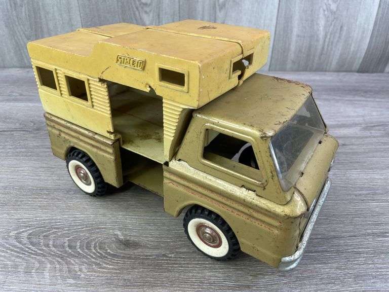 Structo Camper Van, Missing Door, Broken Piece On Top Front - United ...