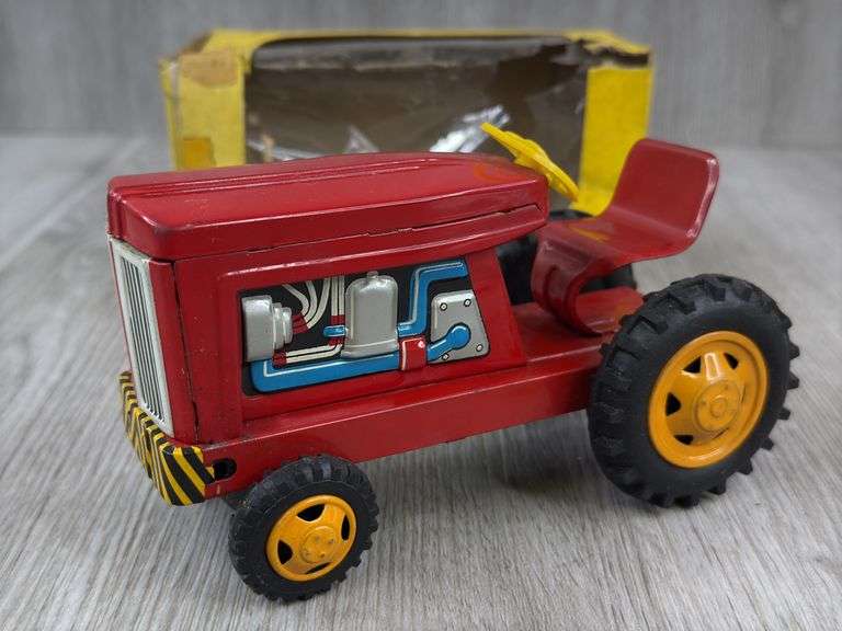 International Farm Tractor, Friction Powered, MKK, Made In Japan ...