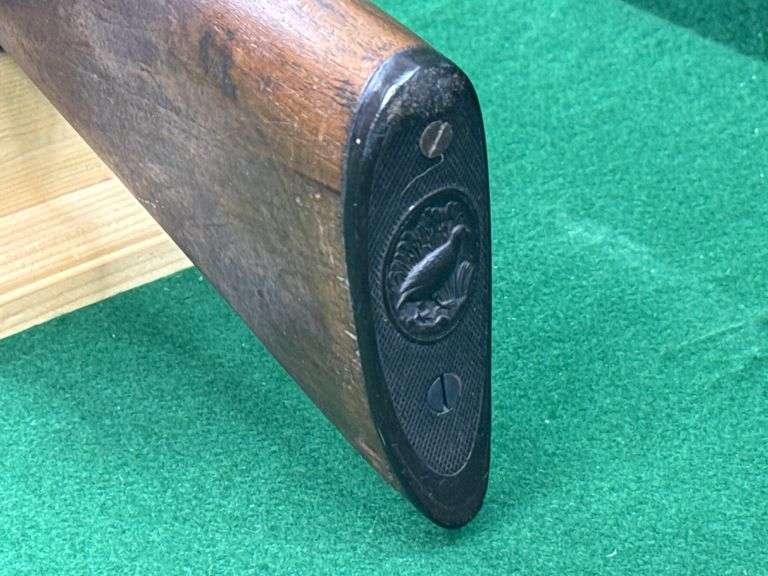 N.R. Davis & Sons Ajax 12 Gauge Double Barrel Shotgun, Davis Warner ...