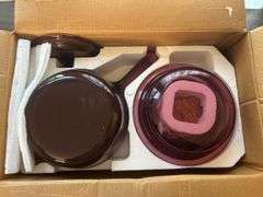 Visions Cranberry Cookware, NIB - United Edge Real Estate & Auction