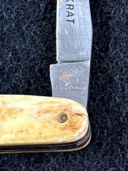 Mini-Muskrat Folding Knife, Frost Cutlery, 2” Blades - United Edge Real ...