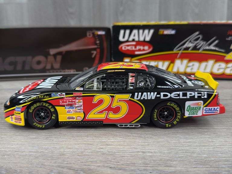 Jerry Nadeau #25 UAW/Delphi 2001 Monte Carlo Clear Window Bank, 1/24 ...