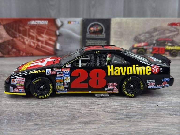 Davey Allison #28 Havoline 1993 Thunderbird Stock Car, 1/24, Limited ...