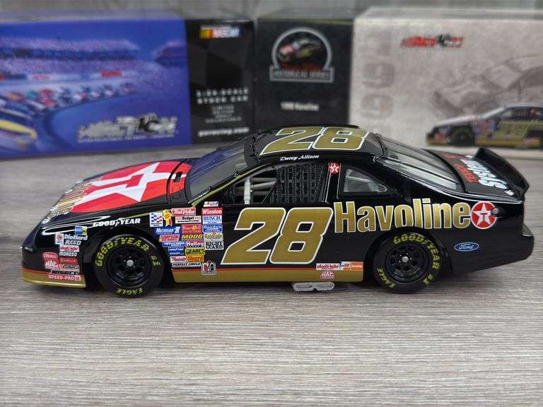 Davey Allison #28 Havoline 1990 Thunderbird Stock Car, 1/24, Limited ...