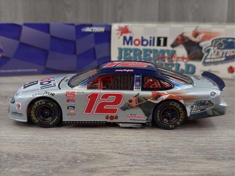 Jeremy Mayfield #12 Mobil 1 125th Kentucky Derby 1999 Ford Taurus Stock ...