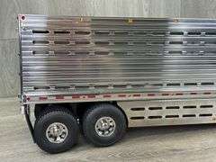 M&J Custom Livestock Trailer, 27” Long - United Edge Real Estate & Auction