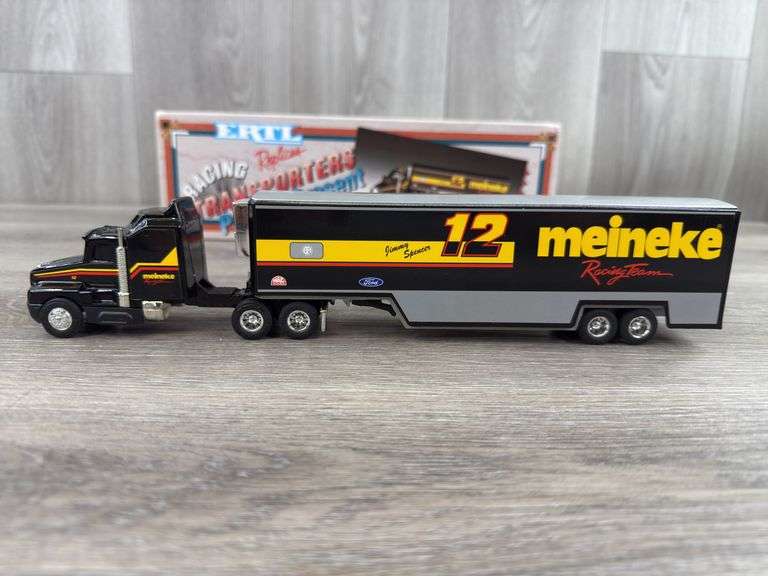 Jimmy Spencer #12 Meineke Kenworth T600A Racing Team Transporter, 1/64 ...