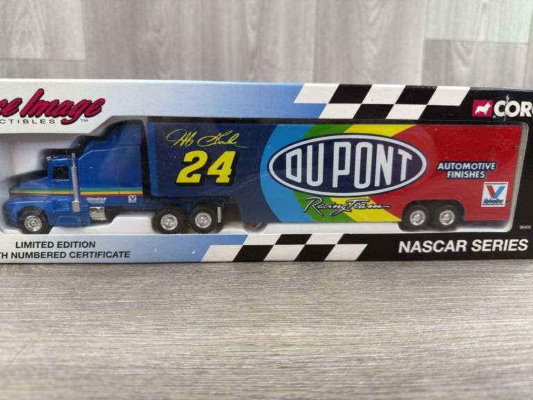Jeff Gordon #24 DuPont Kenworth Racing Team Transporter, 1/64, Limited ...