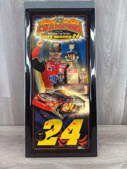 Jeff Gordon #24 DuPont 2001 Winston Cup Champion Monte Carlo Clock ...