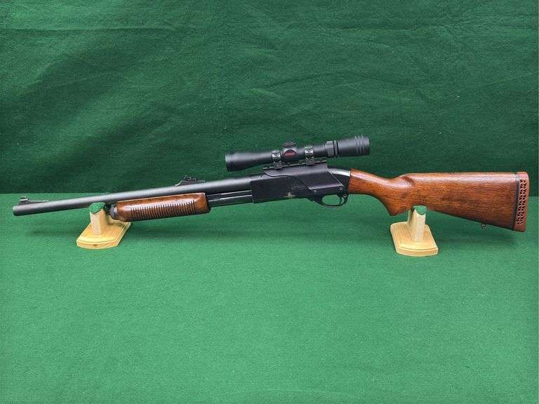Remington Model 870 12 Gauge Pump Shotgun W/Fully Rifled Remington 20 ...